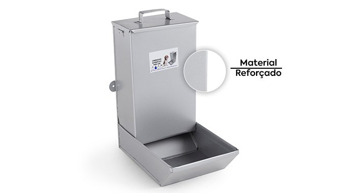 Comedouro Automático Chapa Galvanizada